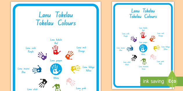 Tokelau Colours (teacher made)