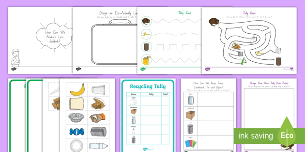 Recycling and Rubbish Activity Pack | Teaching Resources