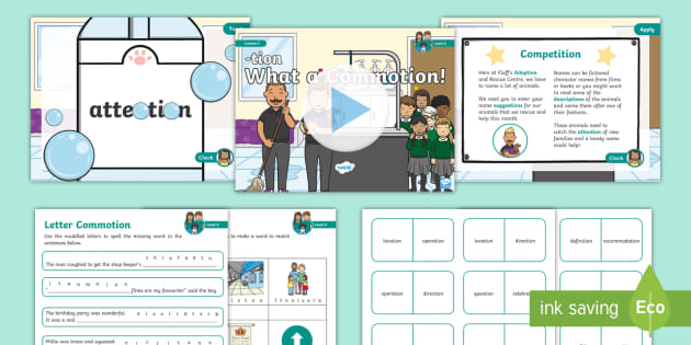 -tion Lesson Plan - Level / Phase 6 Week 27 Lesson 2 Twinkl Phonics