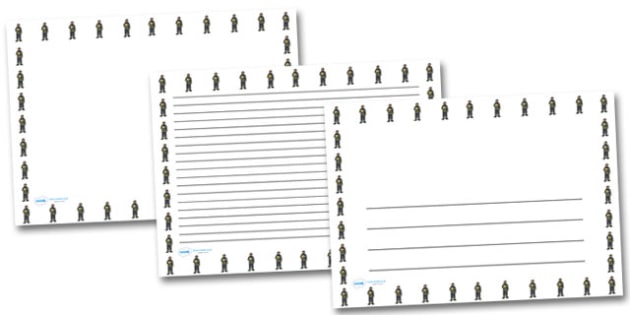 Female Firefighter Landscape Page Borders- Landscape Page Borders