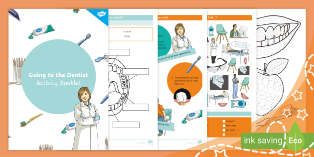 Going to the Dentist Activity Booklet (teacher made)