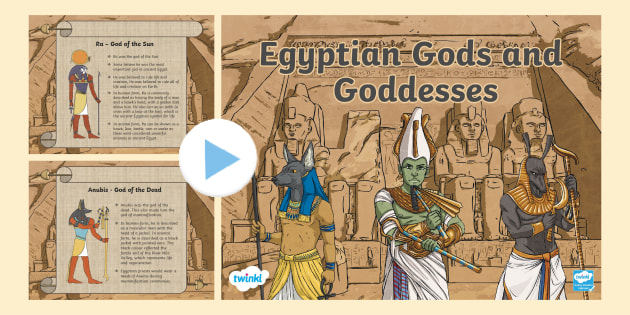 Egyptian Gods and Goddesses PowerPoint (Teacher-Made)