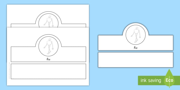 FREE! - Roz the Robot Role-Play Headbands to Support Teaching On The Wild