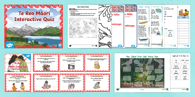 Te Wiki o Te Reo Māori Pack (4-6) (teacher made)