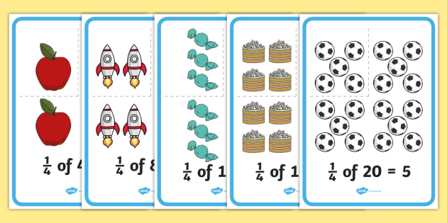 Quarter of a Quantity Posters (teacher made)