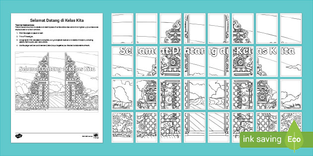 Collaborative Colouring Indonesian 3-6 (teacher made)