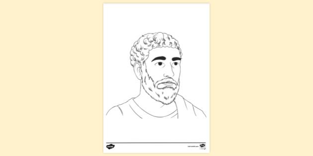 FREE! - Pythagoras Colouring Sheet | Colouring Sheets