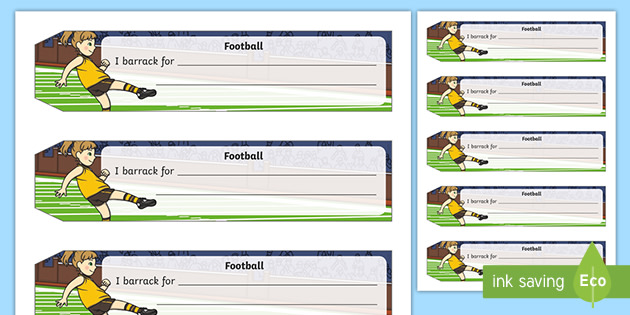 Football Paper Chain (teacher made)