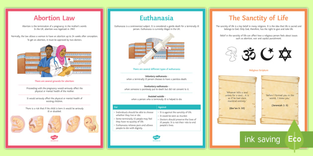 Religion and Life Display Posters