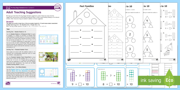 Pre-Key Stage Standards Maths Standard 5 Strand D Resource Pack