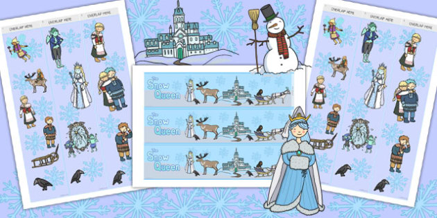 The Snow Queen Display Borders