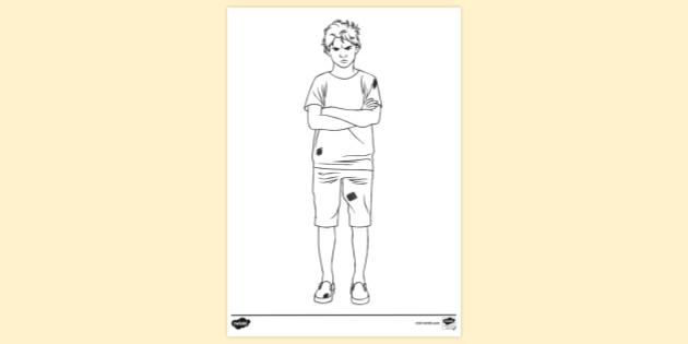 FREE! - Young Sammy Colouring Sheet | Colouring Sheets