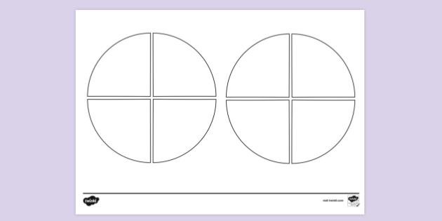 FREE! - Circles in Quarters Colouring Sheet | Colouring Sheets