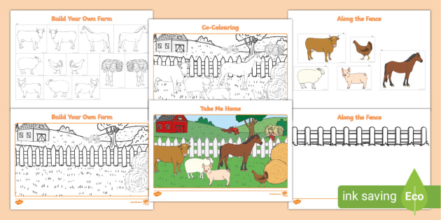 Barrier Games Pack - At the Farm | Speaking and Listening