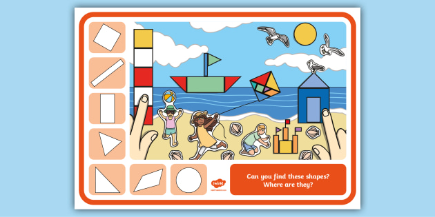 👉 Talk About Exploring Shapes and Position Maths Activity