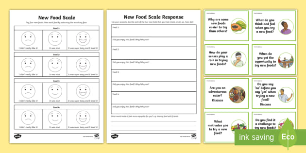 New Food Lesson Pack (Teacher-Made)