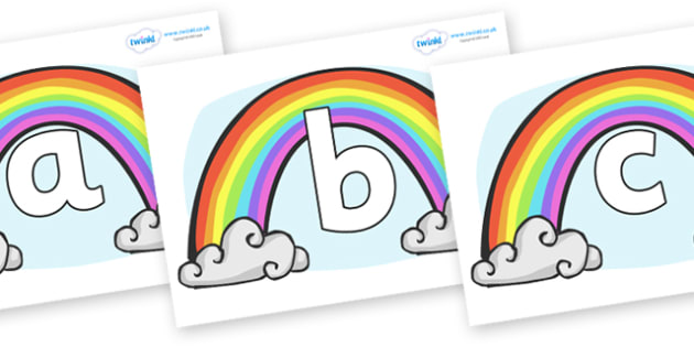 Phoneme Set on Rainbows