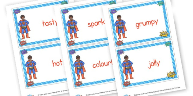 Adjectives Primary Resources | twinkl.co.uk