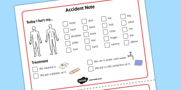 Visual Accident Note