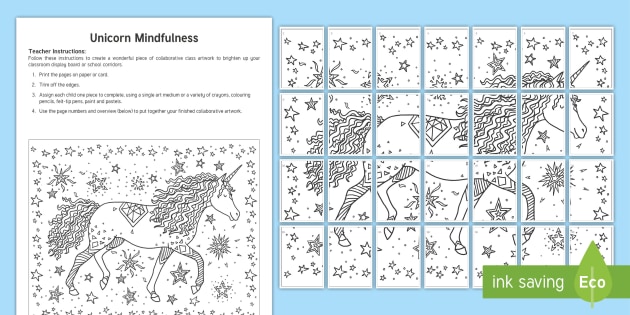 Unicorn Colouring Activity Pack | Art - Twinkl