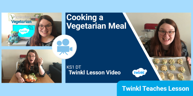 KS1 (Ages 5-7) DT: Vegetarian Cooking Video Lesson