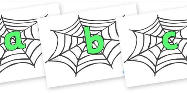 Phoneme Set on Spiders Web (teacher made)