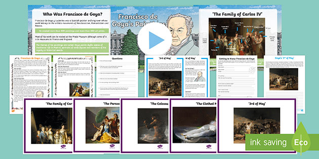 KS2 Francisco de Goya Resource Pack (teacher made)