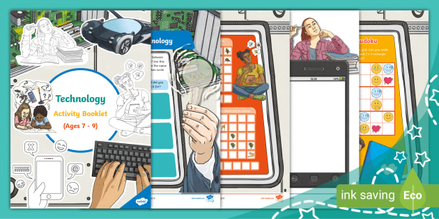 Technology Activity Booklet (7 to 9 years) (teacher made)