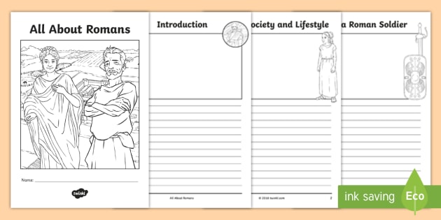 A Roman Activity Booklet (teacher made)