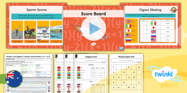 Planit Mathematics Y5 Number and Algebra: Fractions and Decimals: Ordering