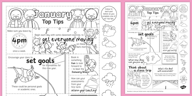 January NQT Top Tips (teacher made)