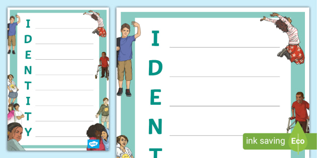 Identity Acrostic Poem Kindergarten | Twinkl (teacher made)