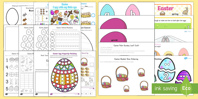Printable Easter Worksheets - Easter Activities