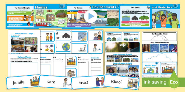 PSHE and Citizenship KS1 One World Unit Pack (teacher made)