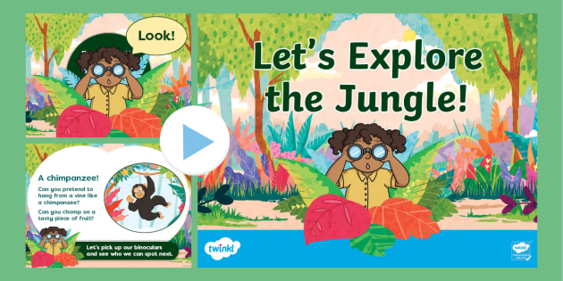 Jungle-Themed Gross Motor Activities | Role Play PowerPoint