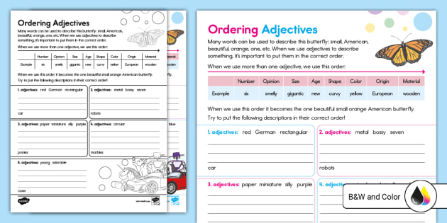 2nd Grade Adjectives • Twinkl.com