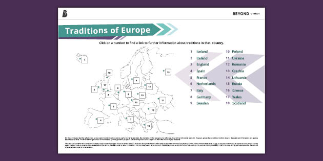 Europe Geography Maps | twinkl.com.au