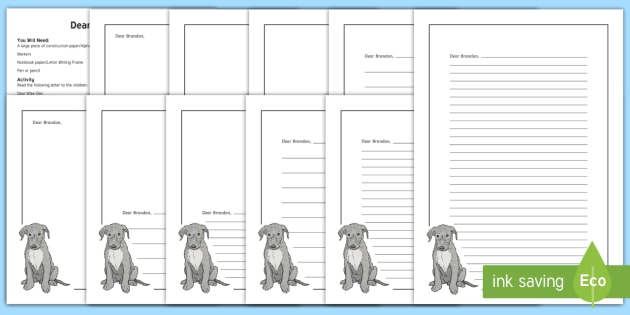 Dear Wise Old Owl Activity