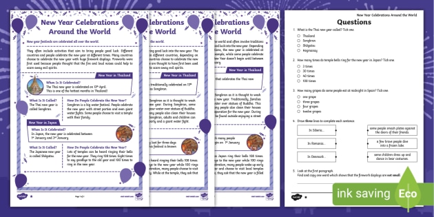 Comprehension Ks2 Comprehension Questions KS2 Based On The Book