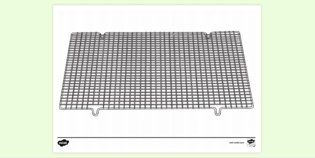 FREE! - Cooling Rack Colouring Sheet | Colouring Sheets