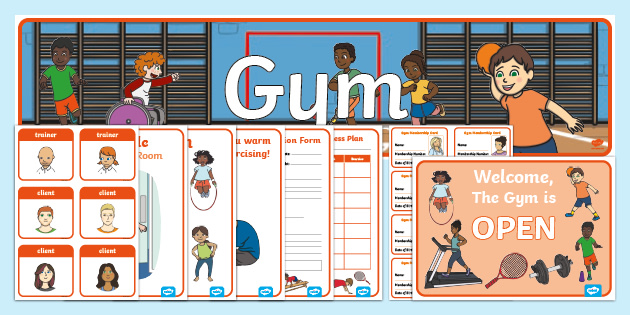 Gym Role Play Pack (teacher made)