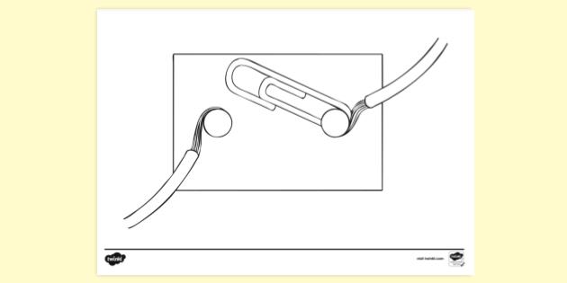 Homemade Open Switch Colouring Sheets | Colouring Pages