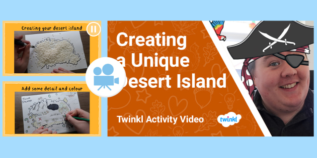 FREE! - UKS2 Activity Video: Creating a Unique Desert Island