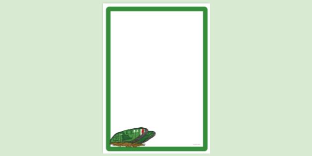 FREE! - WW1 Tank Page Border | Page Borders | Twinkl