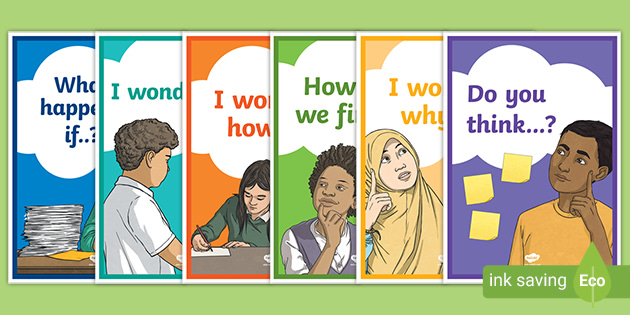 Scientific Enquiry Question Posters