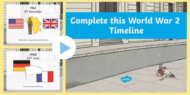 World War Two Complete the PowerPoint Activity