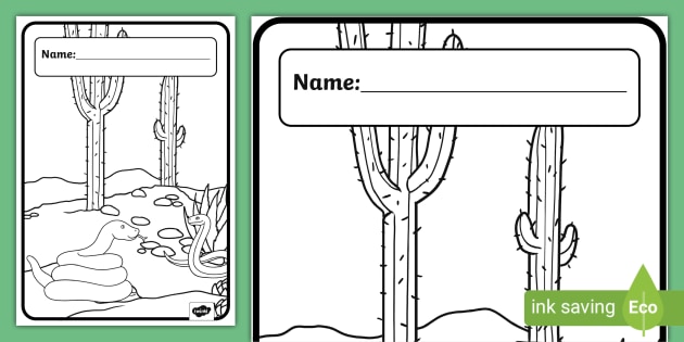 FREE! - Snake Colouring Book Cover (teacher made)