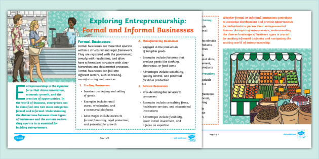 Informal Business Structure Formal Organization: Definition,