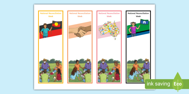 National Reconciliation Week Bookmarks | EYLF - F-2 Resource