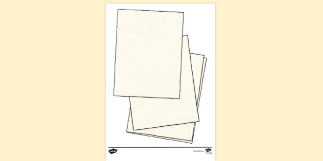 FREE! - Photographic Paper Colouring Sheet | Colouring Sheets
